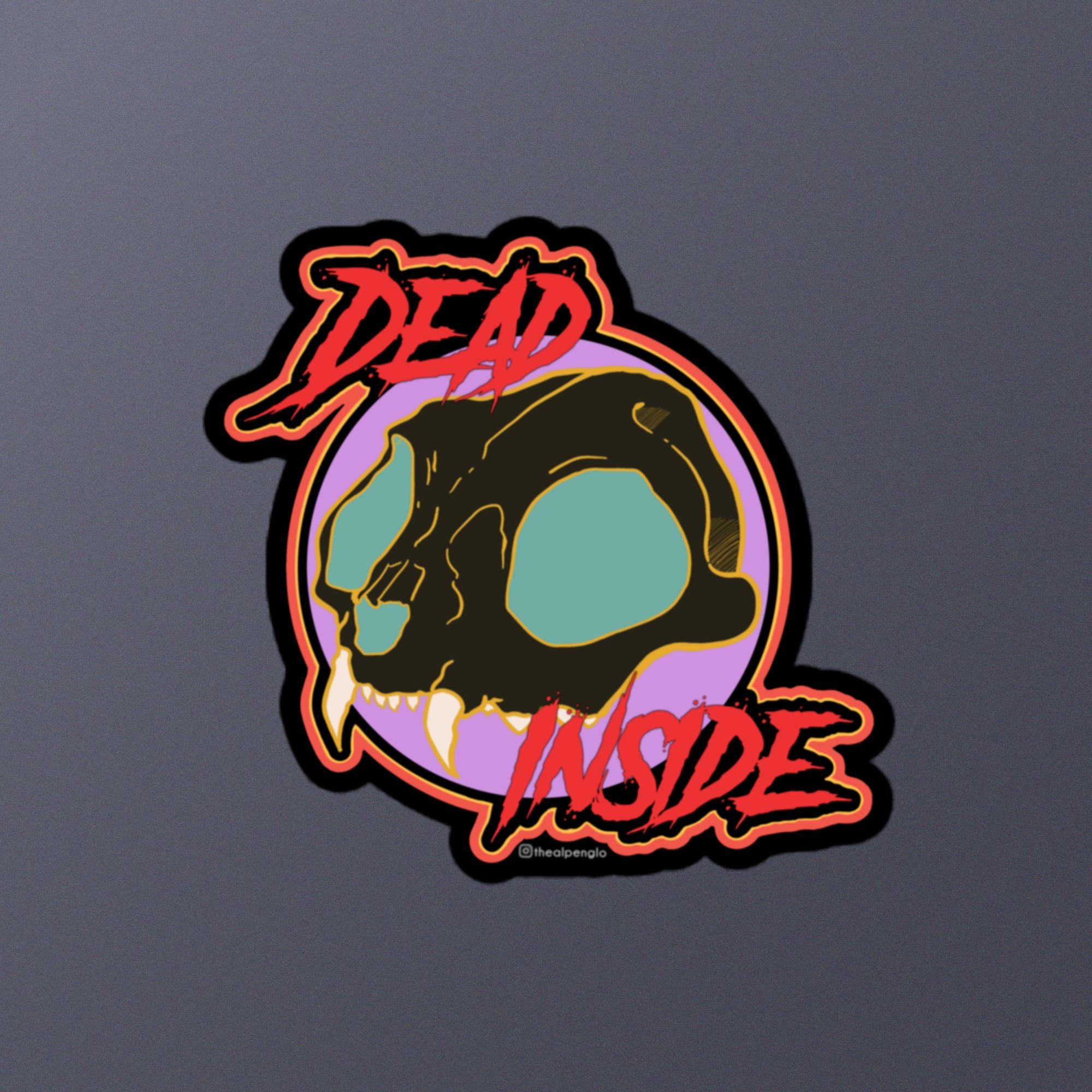 Dead Inside Sticker – Alpenglo